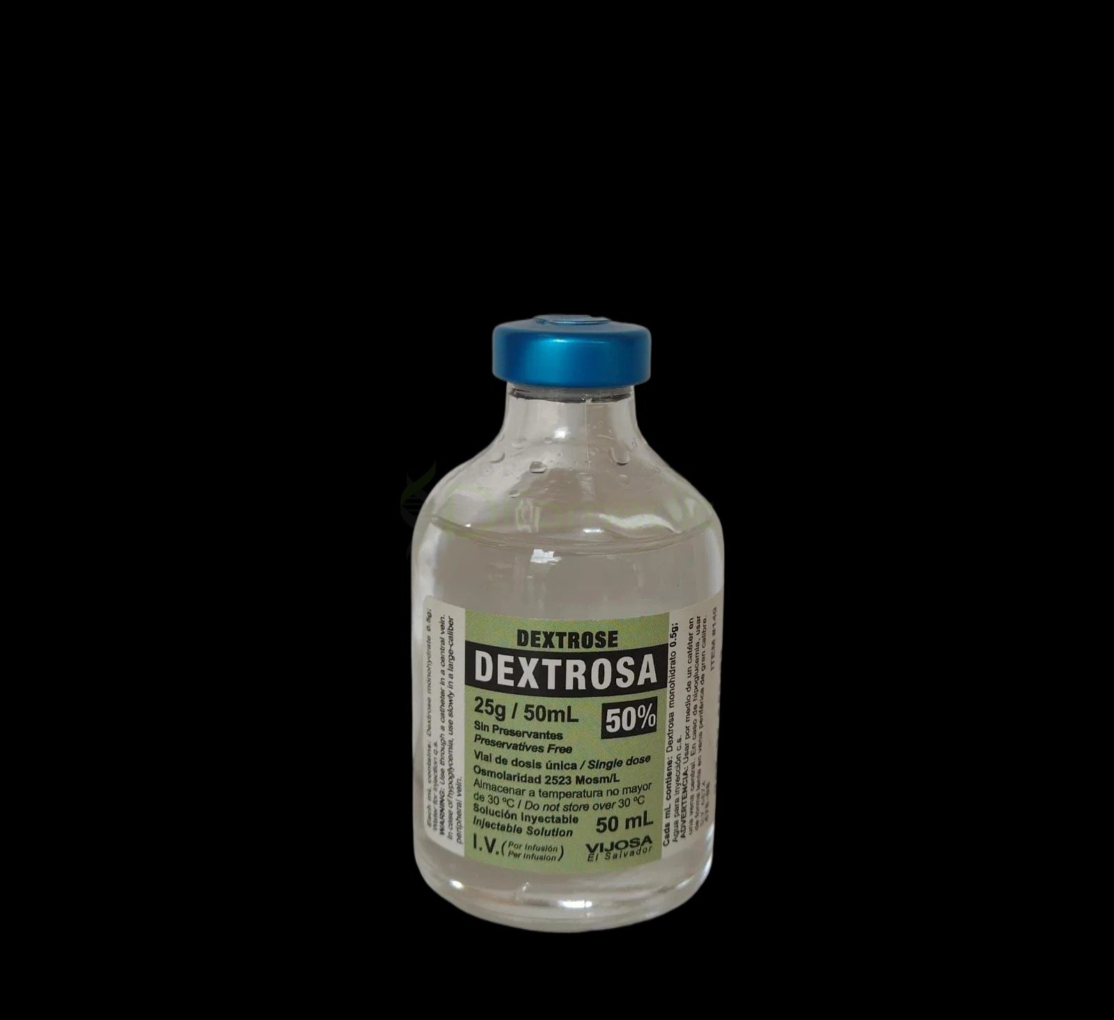DEXTROSA 50% 25G/50ML BULBO - DIFAMEDIC Honduras